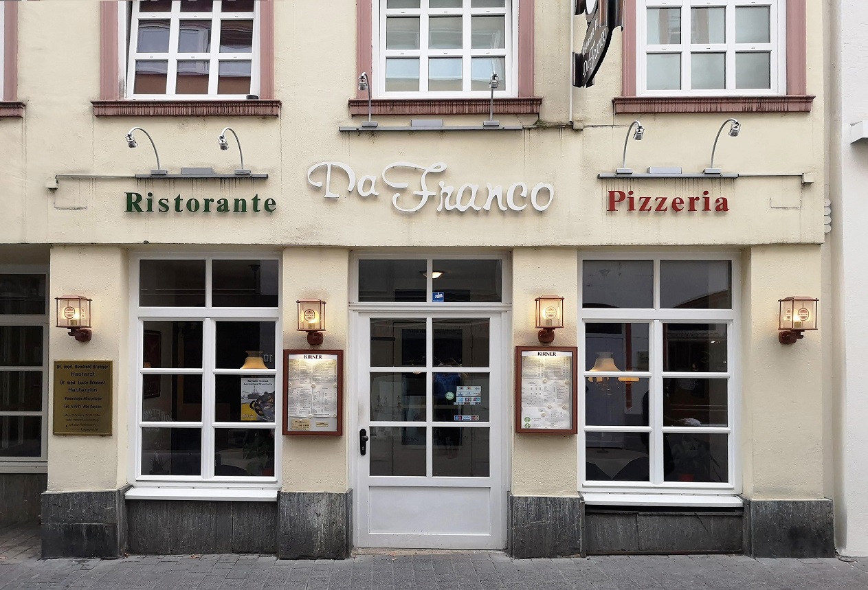 RISTORANTE PIZZERIA DA FRANCO - Top Magazin Trier und Top Magazin ...